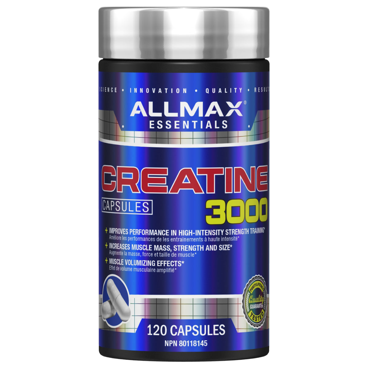 Allmax Creatine 3000 Capsules - 120caps