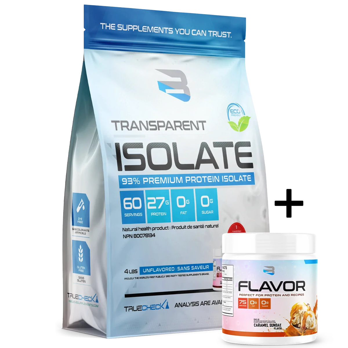 Believe Isolate Protein 4lb | Fast Absorbing Whey Isolate for Lean ...