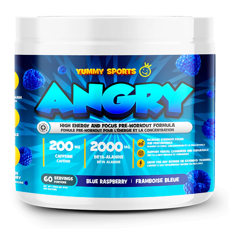 Yummy Sports Angry Pre-Workout - 60 Servings
