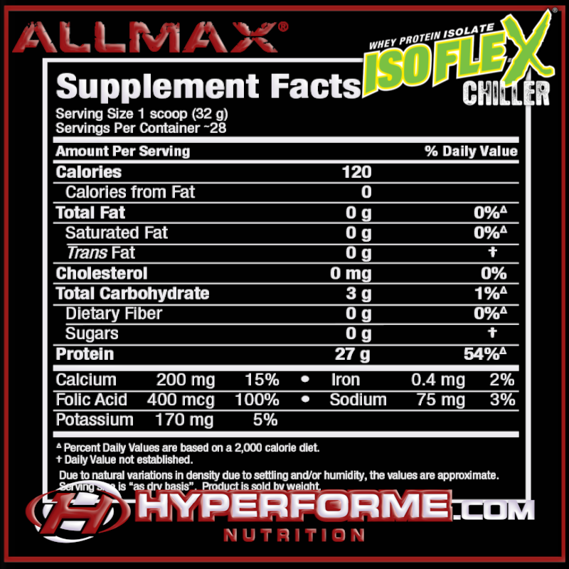 Allmax Isoflex Chiller - 2lb