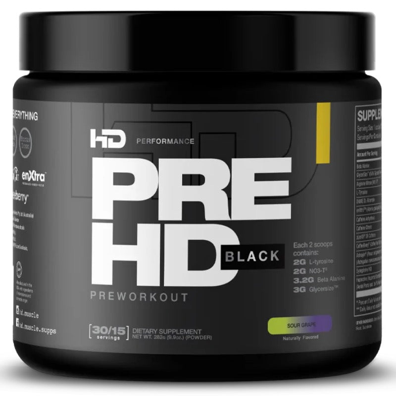 HD Muscle PreHD Black - 30 Servings